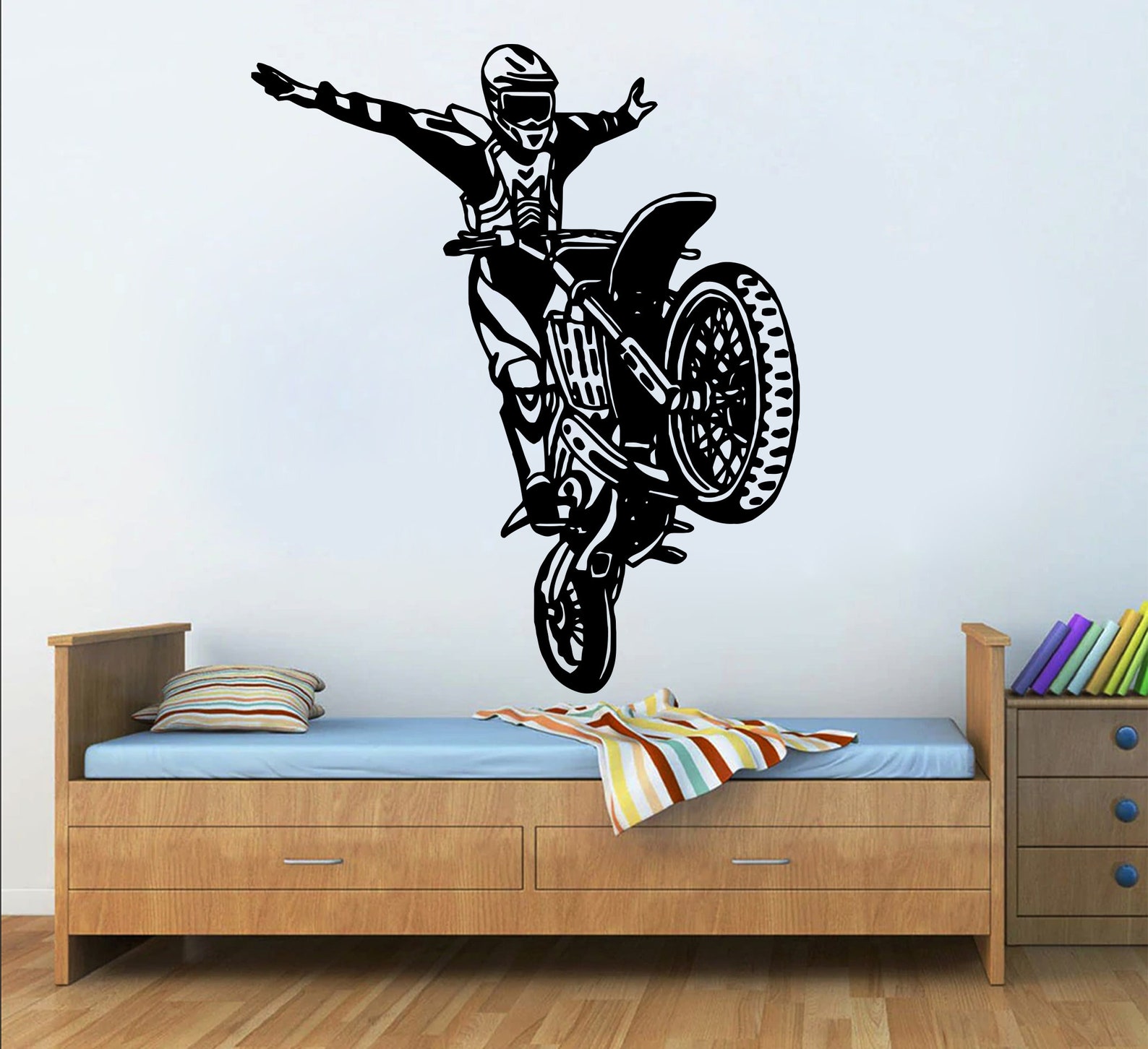 Bicycle Bike Wall Decor Stickers Art Vinyl Decal Bike Art Wall | Etsy