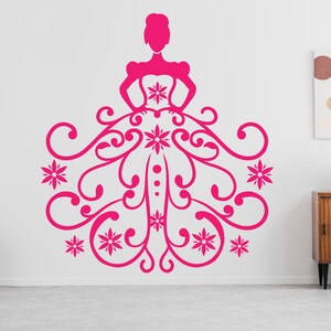 Women Fashion Couture Boutique Wall Decal Girls Clothing Atelier Dress ...