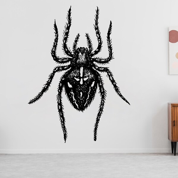 Spider Wall Decal - Etsy