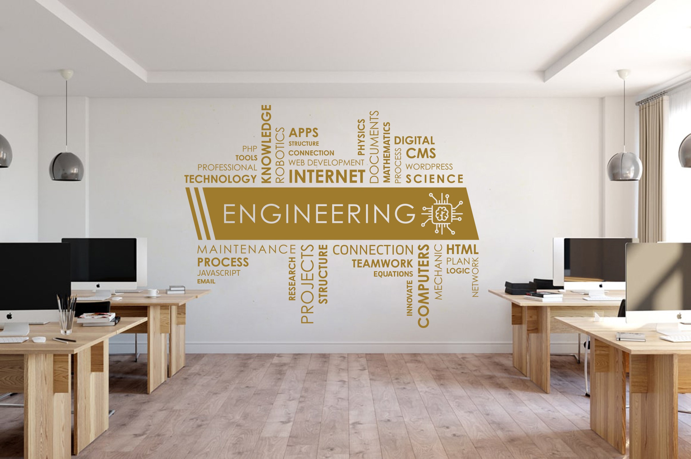 Engineering Wall Decor Engineering Wall Decal Engineering - Etsy