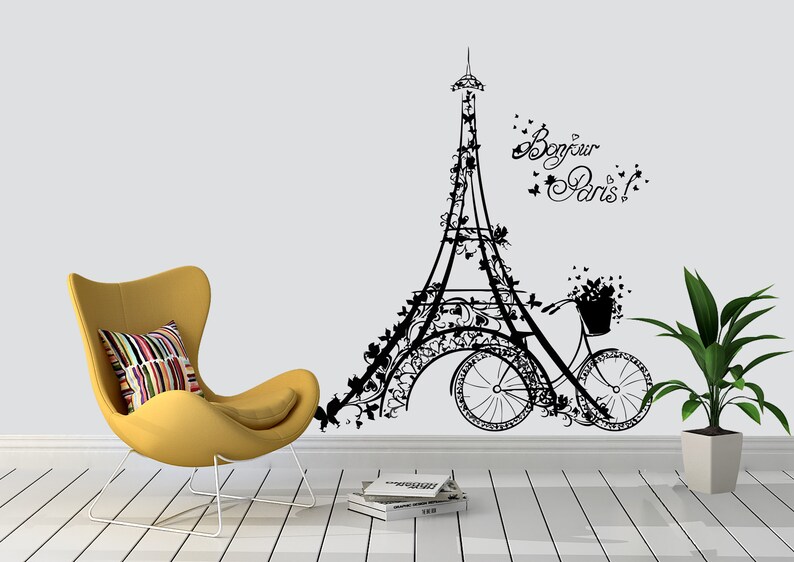 Paris Decor Home Decoration Wall Art Bedroom Wall Art Gifts | Etsy