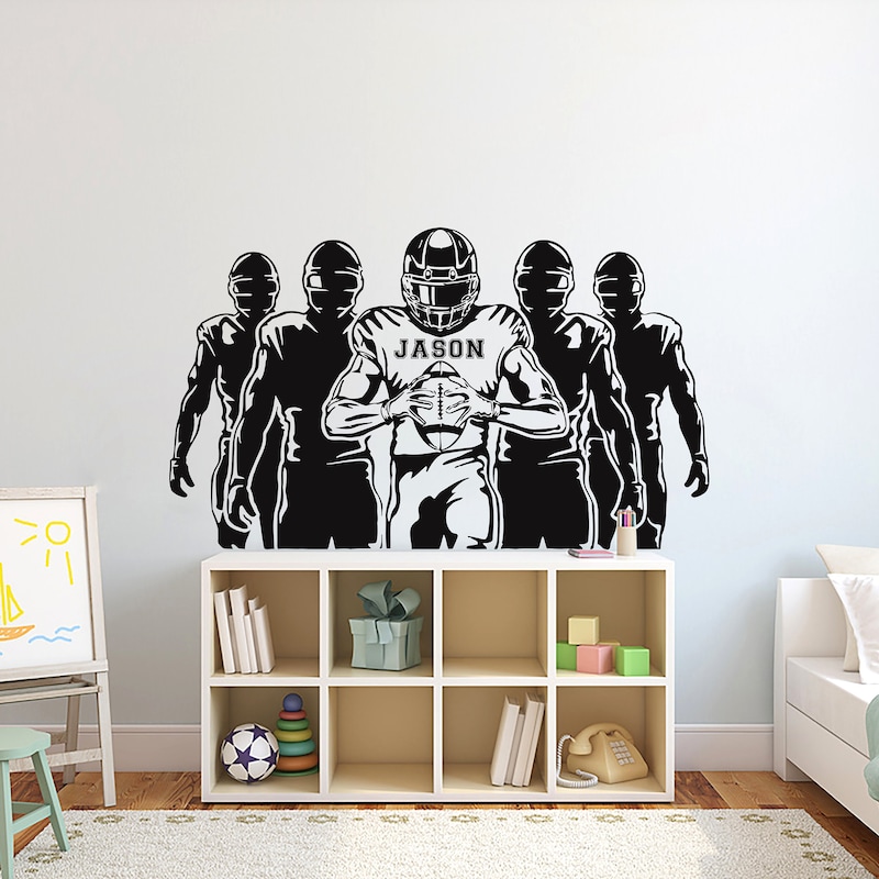 Football Wall Decals - Etsy