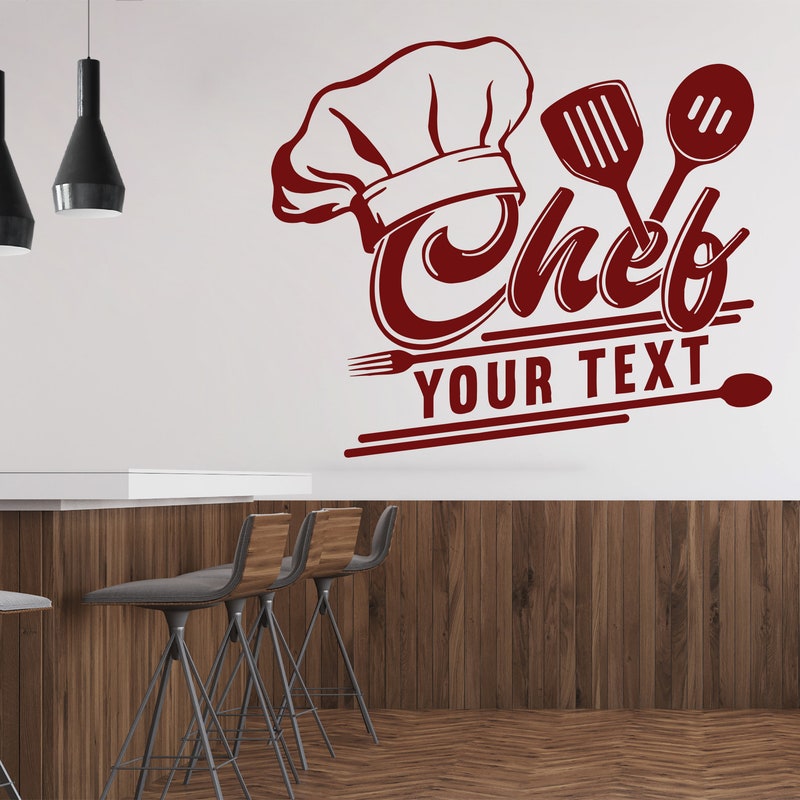 Chef Decal - Etsy