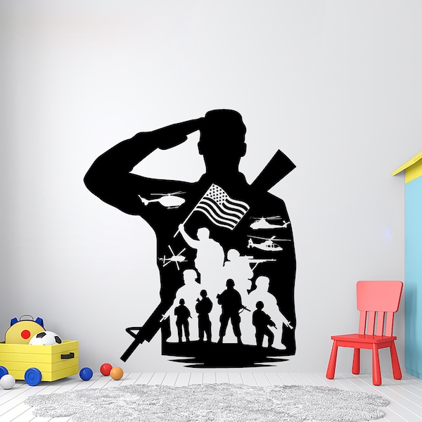 Military Decal - Etsy