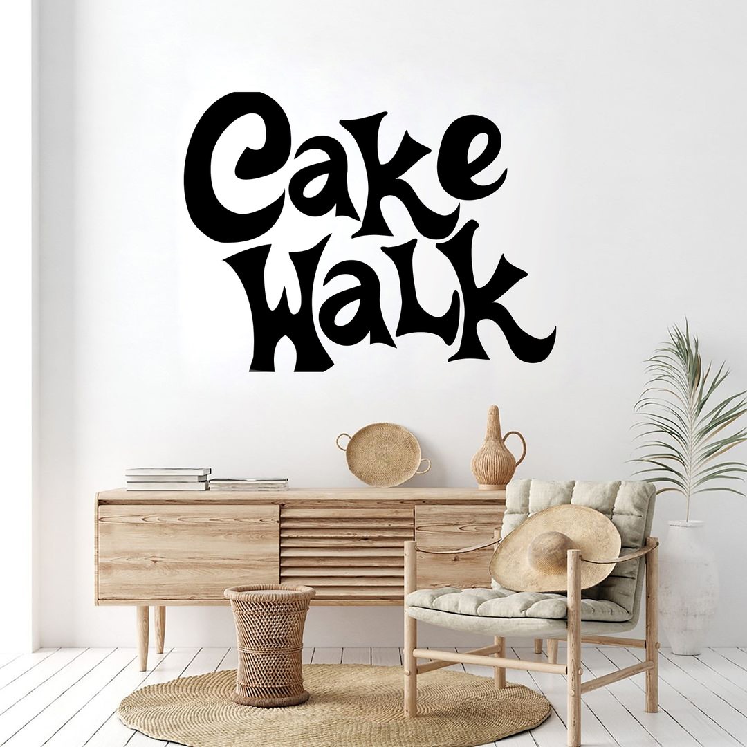 Cake Wall Wall Decal Custom Customer Design Customer Art Art Wall Decor ...