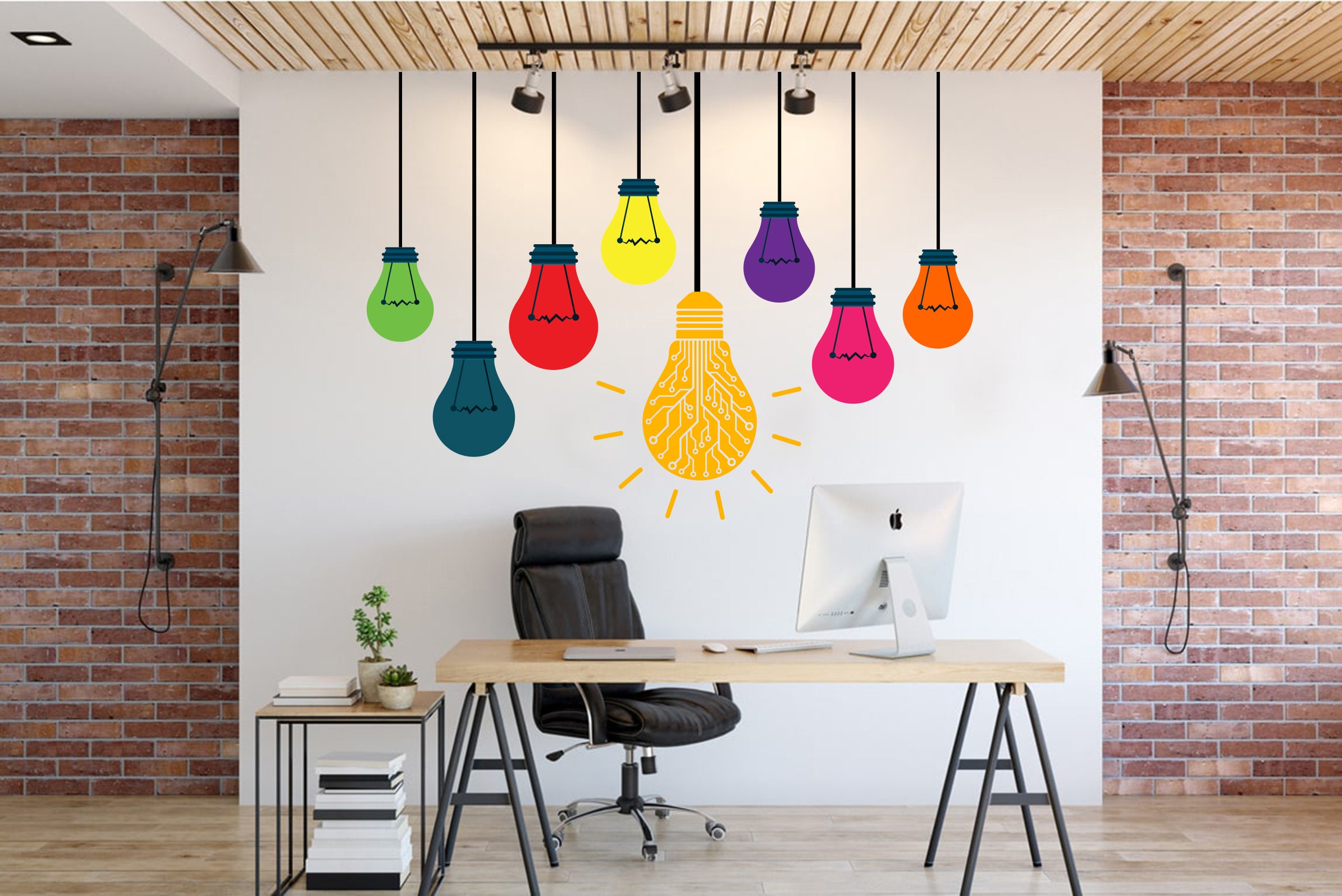 Circuit Light Teamwork Office Decor Business Office Decor - Etsy