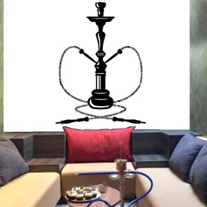 Hookah Lounge Wall Decor Vape Lounge Bar Hookah Decals Hookah Shop ...