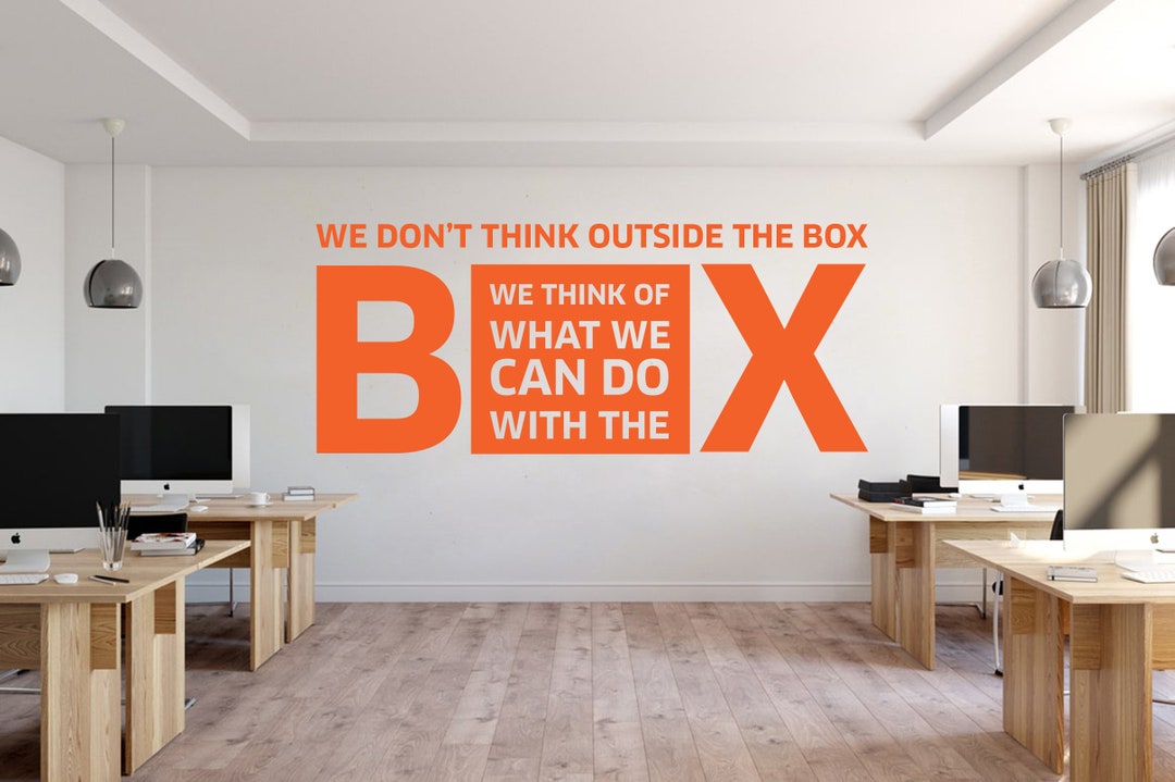 Quote Wall Decor, Done Work Wall Decal, Office Supplier Wall Art ...