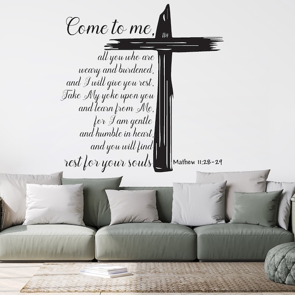 Christian Wall Decal - Etsy