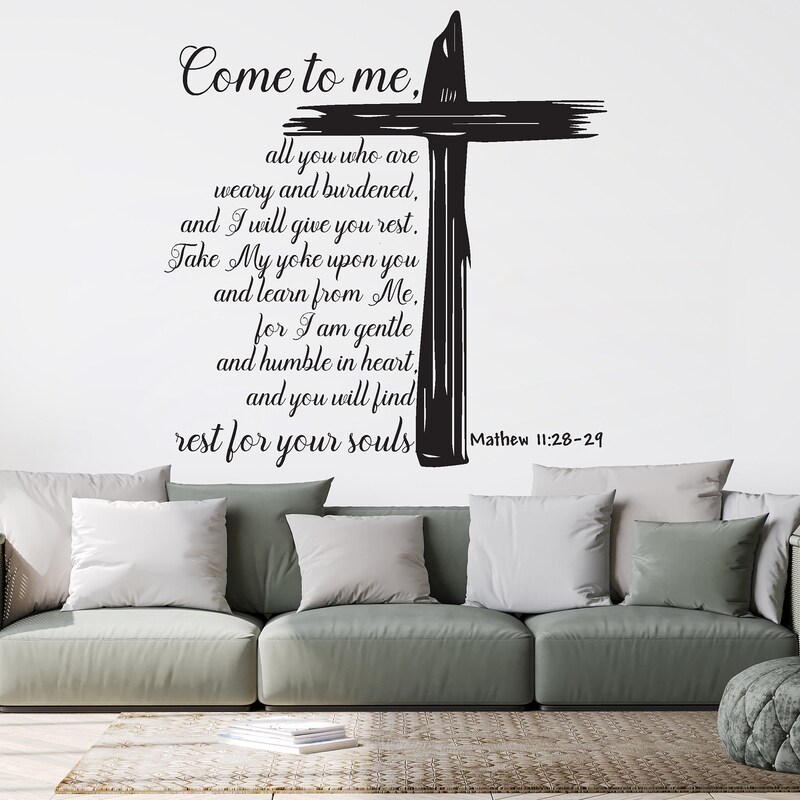 Christian Wall Decal - Etsy
