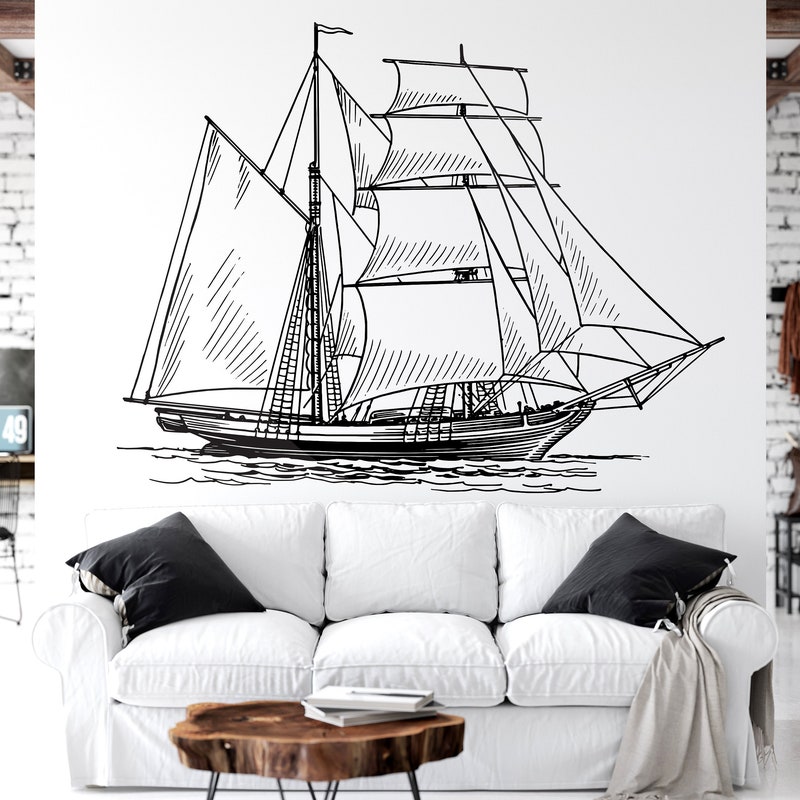 Nautical Wall Decal - Etsy