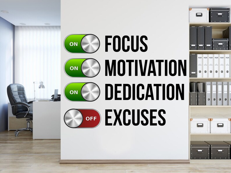 Office Decor Office Wall Art Teamwork Stickers Teamwork - Etsy