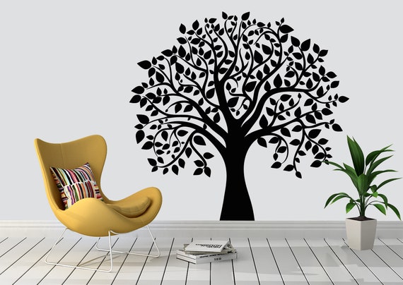 Tree Wall Decor Family Tree Gift Tree of Life Roots Stickers | Etsy