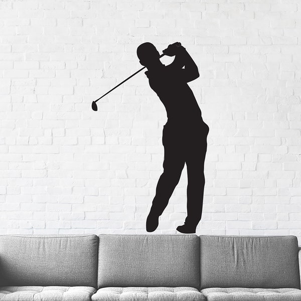 Wall Decal Golf - Etsy