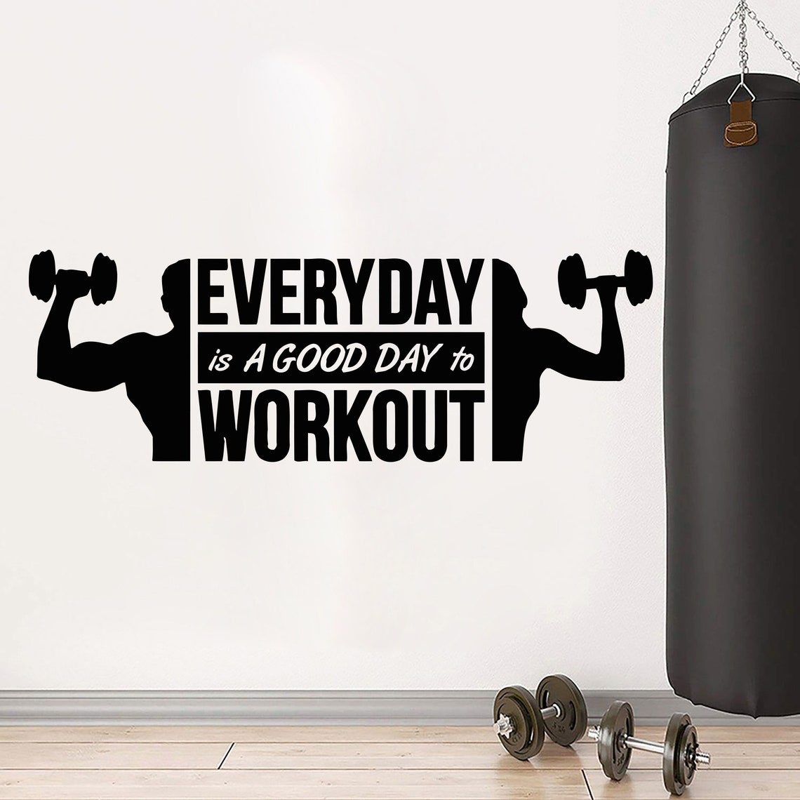 Fitness Decor Art Quotes Gym Stickers Fitness Wall Art Gifts - Etsy