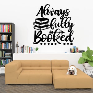 Book Wall Art Books Decor Bookshelves Book Lover Decorative Books ...