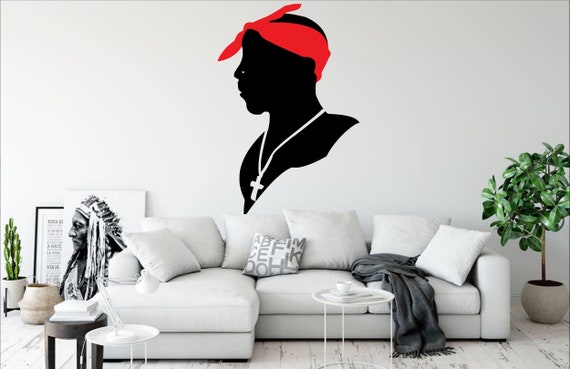 Rapper Music Wall Decal Music Wall Art Wall Decor Quote Rap - Etsy