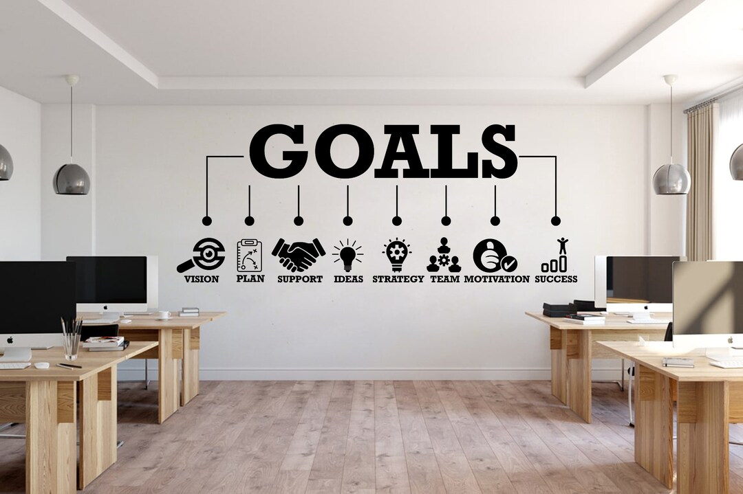 Goals, Vision, Plans, Support, Ideas, Strategy, Team, Motivation ...