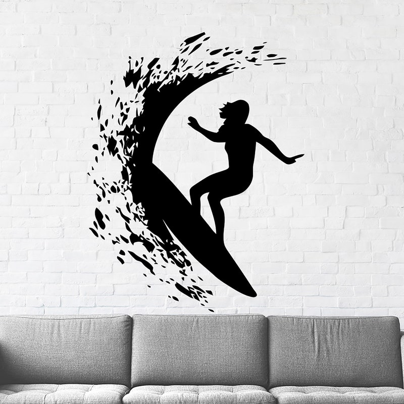 Windsurfing Decal - Etsy