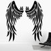 Angel Wings Wall Decal, Angel Vinyl Wall Art Decals, Angel Decal, Wings ...