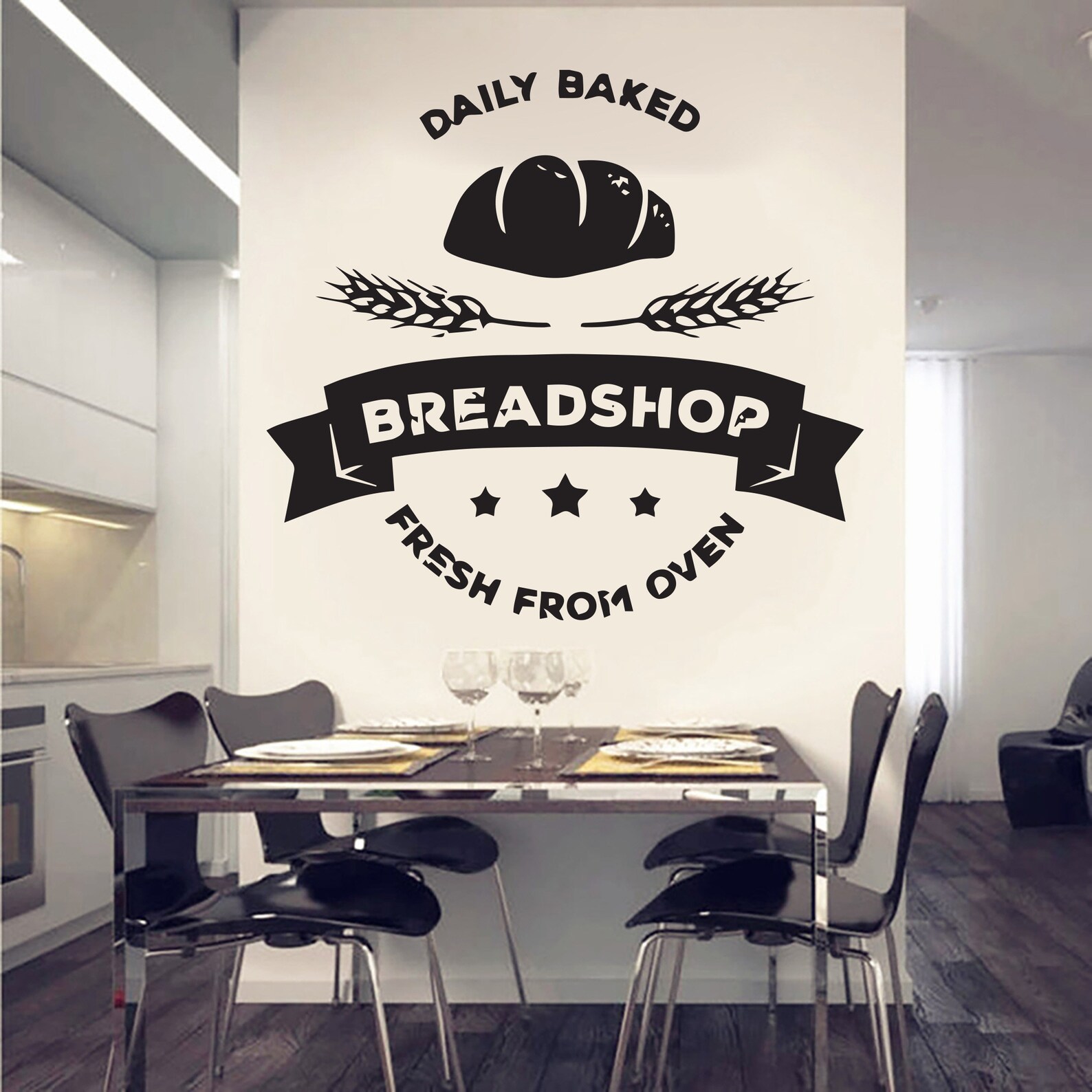 Bakery Wall Art Custom Baking Wall Decal Baker Decals - Etsy