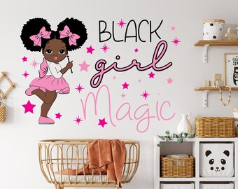 Black Girl Magic Wall Art | Etsy
