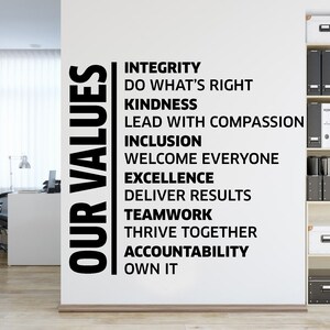 Our Values, Integrity, Kindness, Inclusion, Excellence, Teamwork ...