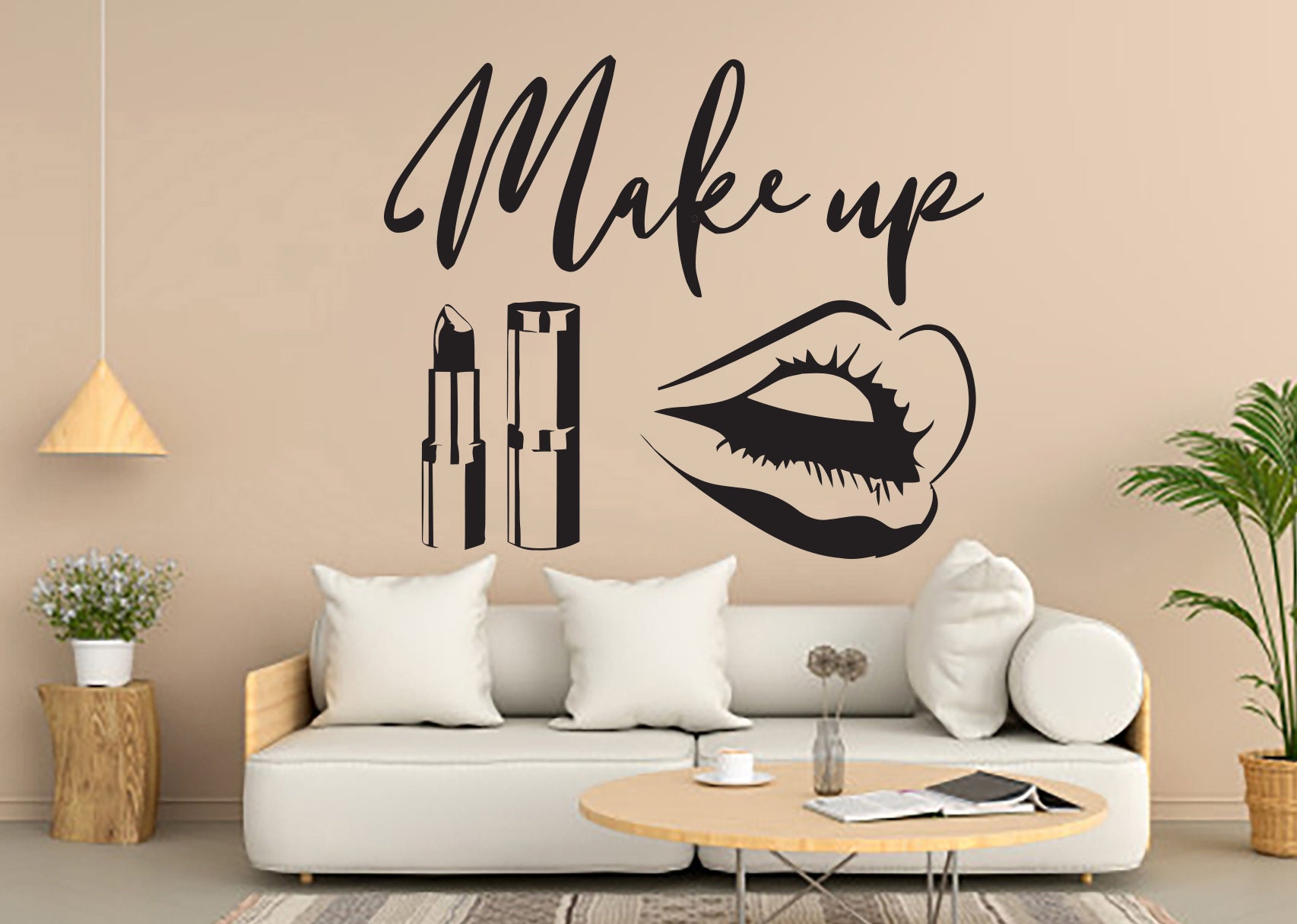 Beauty Wall Decor Custom Salon Manicure Hair Nails Eye Lashes - Etsy