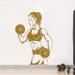 Girl Gym Wall Decal Girl Power Fitness Quote Decor Workout Art Vinyl ...