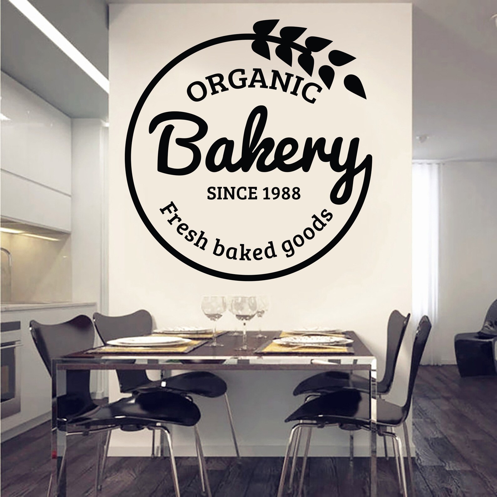 Bakery Wall Art Custom Baking Wall Decal Baker Decals - Etsy