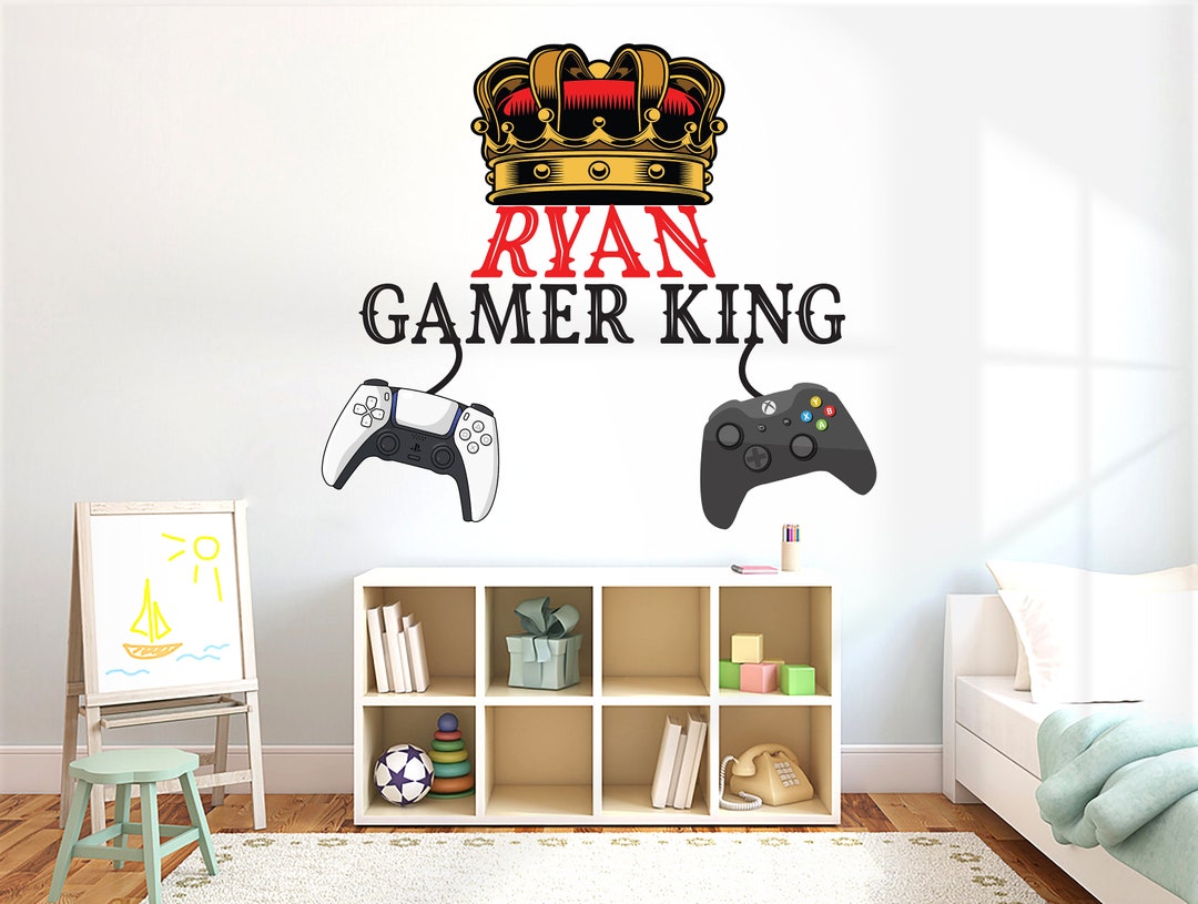 Video Game Decor Gamer Room Wall Decor Game Bedroom Controller Gamer ...