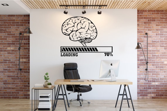 Office Decor Office Wall Art Home Office Stickers Office Wall | Etsy
