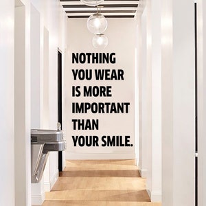 Dental Wall Decor Smile Dental Stickers Dental Clinic Wall Decal Dental ...