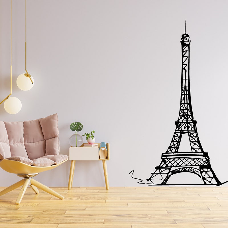 Eiffel Tower Sticker - Etsy