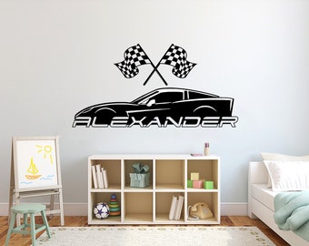 F1 Racing Wall Decal - Etsy
