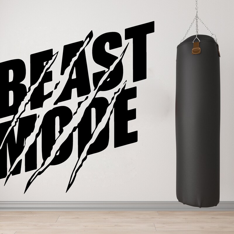 Beast Mode Decal - Etsy