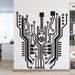 Circuit Board Wall Decal Technology Vinyl Wall Art Decals - Etsy