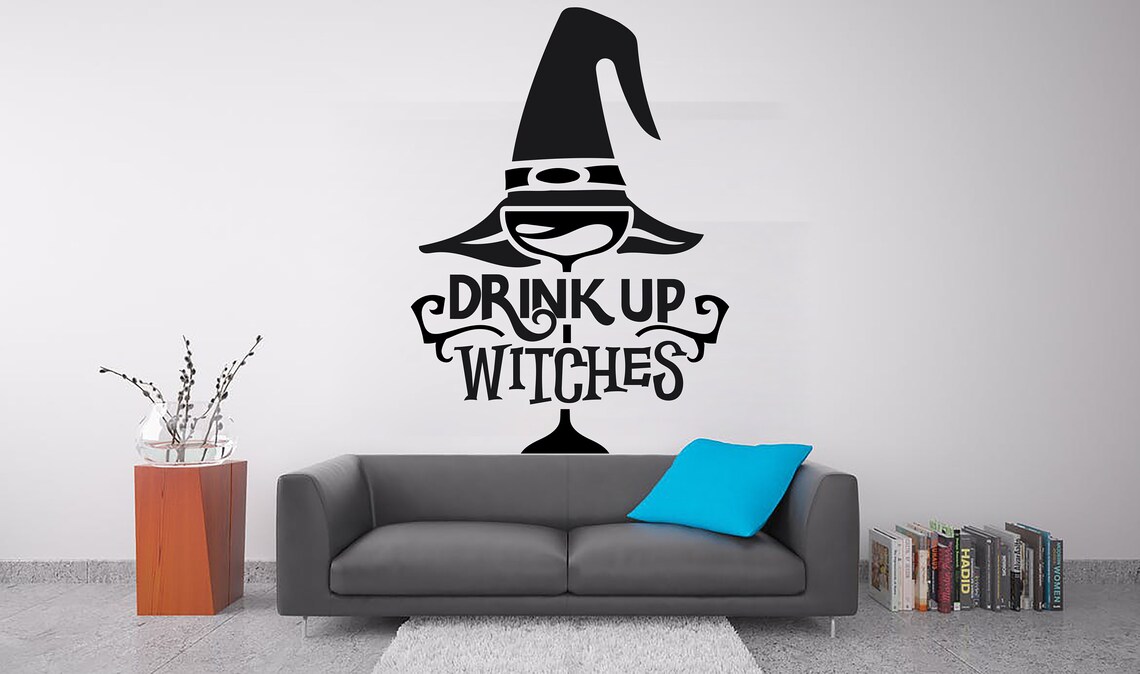 Halloween Decor Halloween Decorations Witches Halloween Wall - Etsy