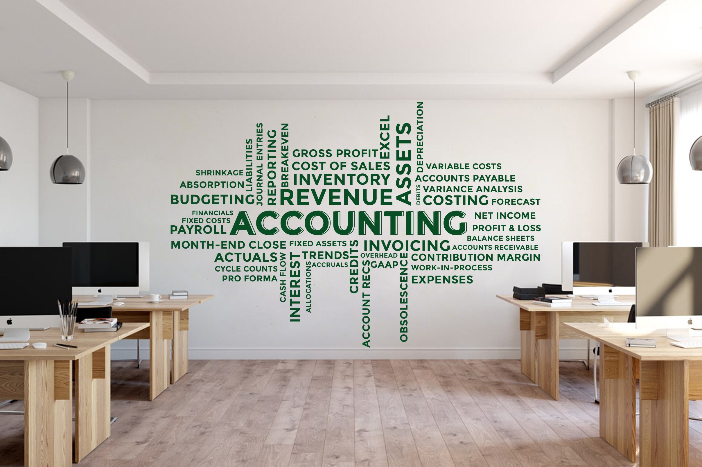 Custom Office Decor Office Custom Stickers Office Wall Art - Etsy