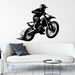 ATV Girl Wall Decal, Quad Wall Decor 4x4 Wheeler Offroad Bedroom Dirt ...