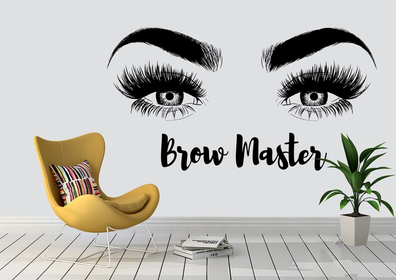 Eyelashes Custom Wall Decor Lashes Salon Beauty Women - Etsy