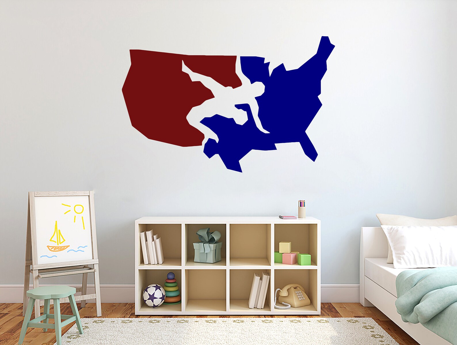 Wrestling Decal Custom Wrestling Decor Wall Art Wrestler Gifts - Etsy