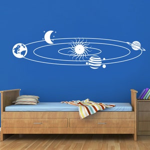 Spaceship Decor Custom Outer Space Stars Space Girl Boy Room Gifts Him ...