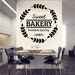 Bakery Wall Art, Custom Baking Wall Decal, Baker Decals, Kitchen Wall ...
