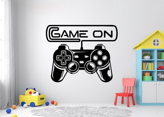 Video Game Decor Gamer Room Wall Decor Game Bedroom Controller - Etsy