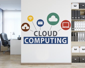 Gear Wall Office Decor Office Wall Decal Technology Vinyl - Etsy