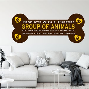 Custom Pet Shop Wall Decor Dog Custom Cat Decal Pet Shop - Etsy