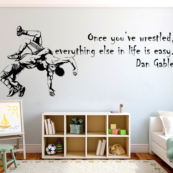Wwe Wall Decal - Etsy