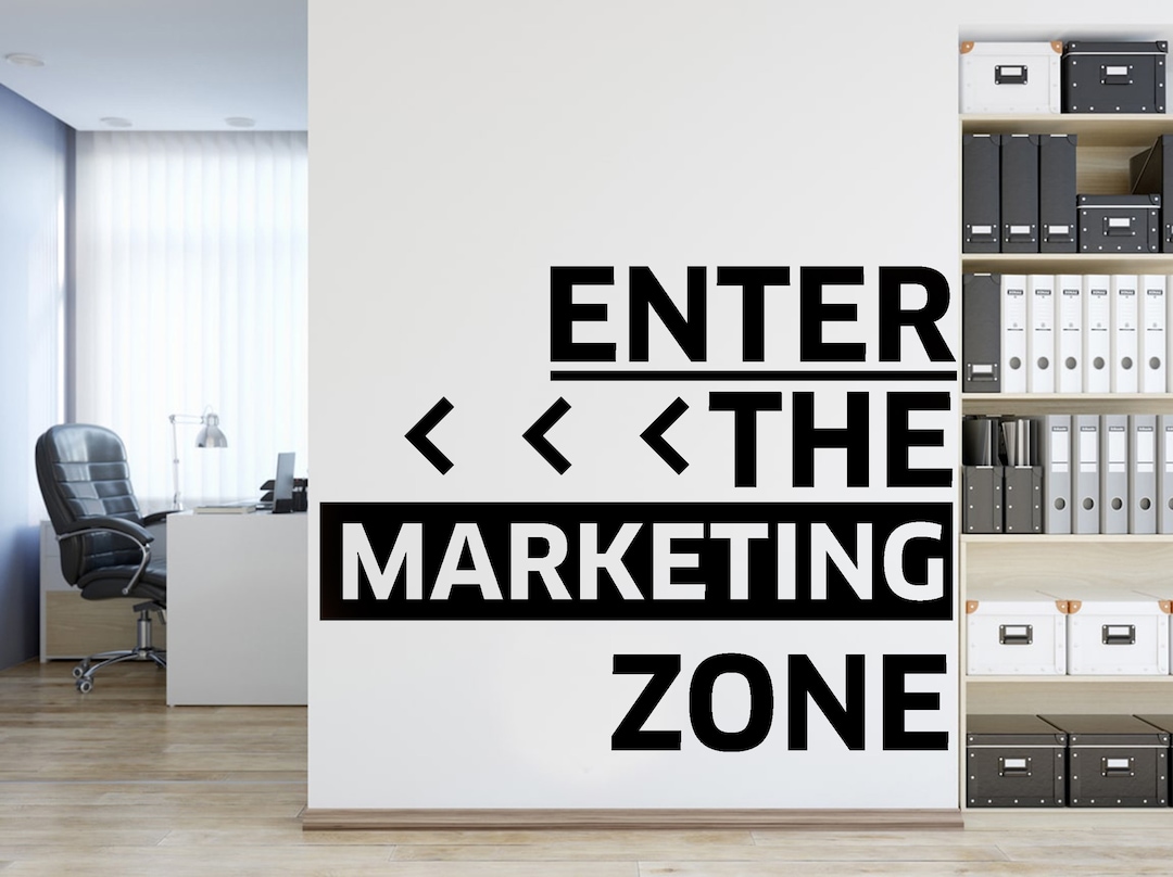 Marketing Wall Decor, Marketing Wall Decal, Marketing Wall Art ...