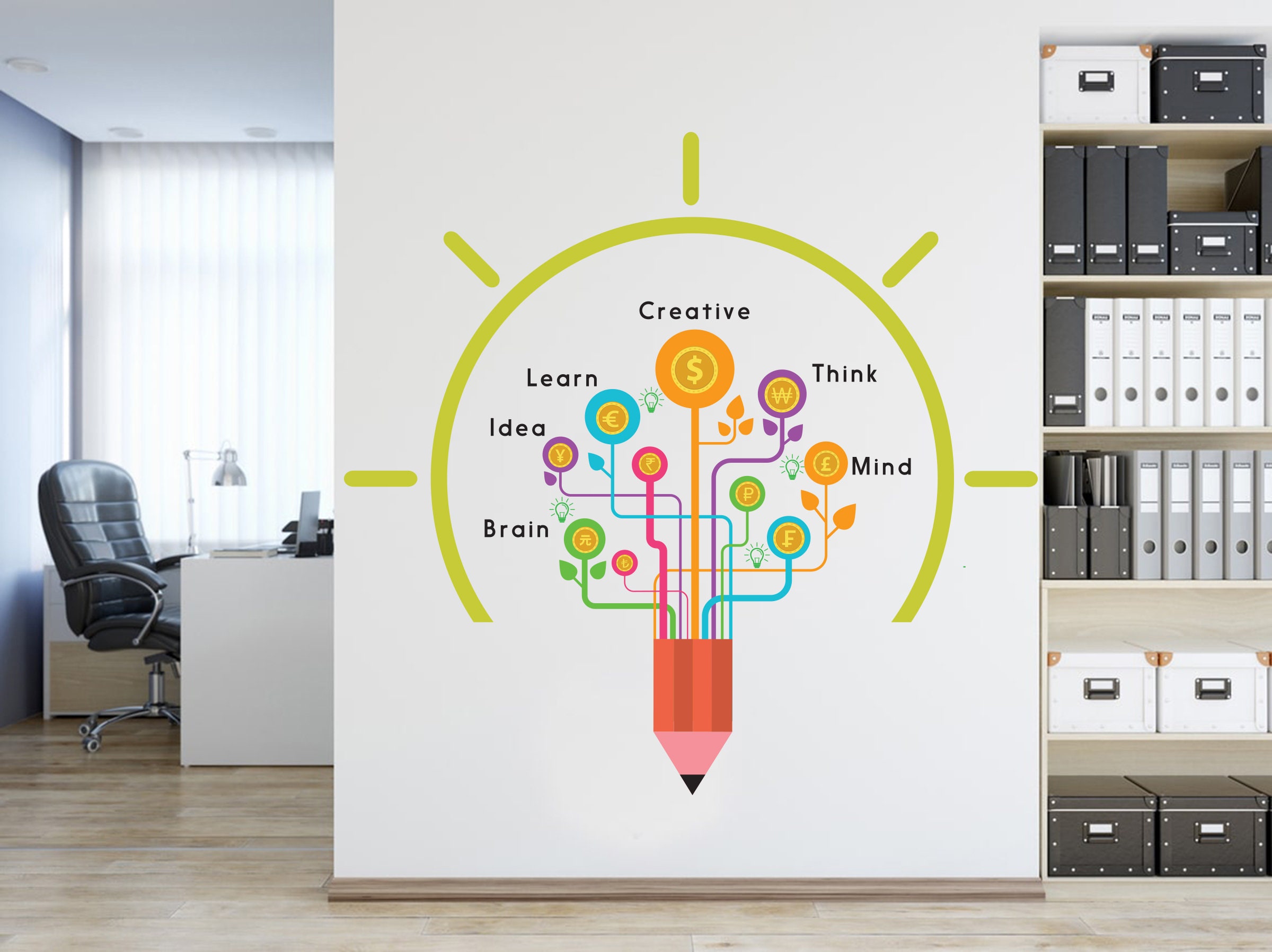 Office Decor Office Wall Art Teamwork Stickers Teamwork - Etsy